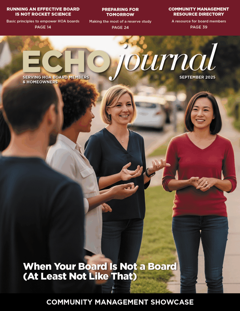 Echo Journal - Educational Community for Homeowners (ECHO)